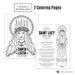 Saint Lucy Day Activity Bundle: Coloring Pages & Games (printable PDF ...