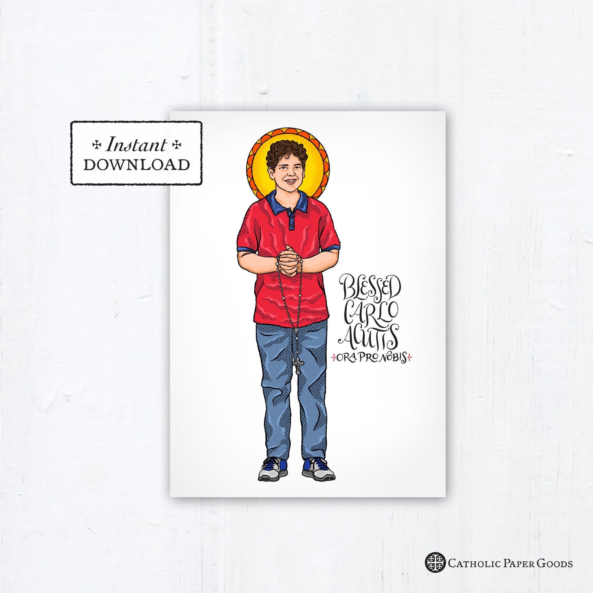 Blessed Carlo Acutis Holy Card 1carlo Acutis Prayer Cards