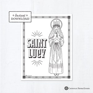 Catholic Coloring Pages July Saints Set 1 Bundle of 11 Catholic Saints ...