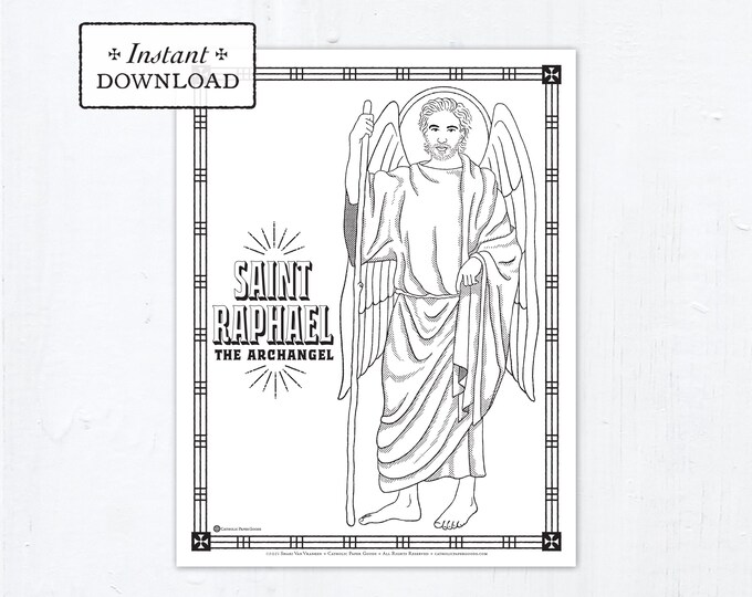 Archangel Coloring Pages