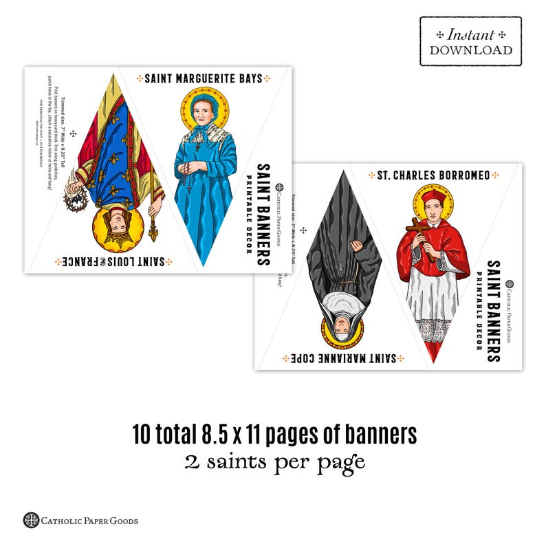 All Saints Day Banner: Color & Coloring Page Bundle (PDF) - Etsy