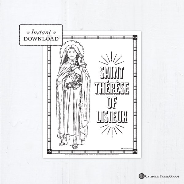 Saint Therese - Etsy