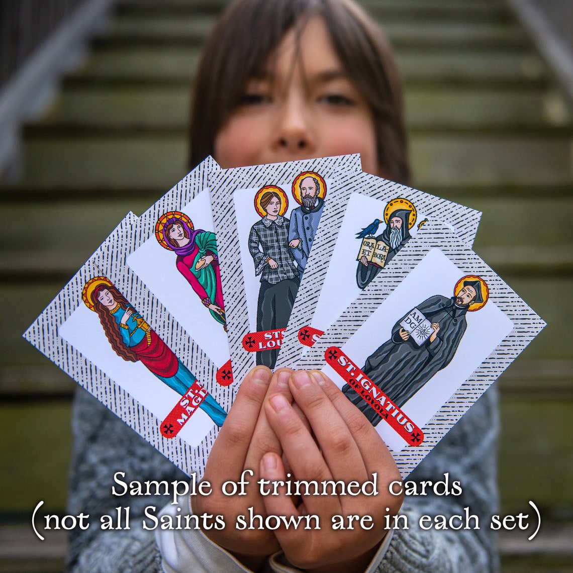 Catholic Saint Flash Cards: October Set #2 + Bonus Coloring Pages ...