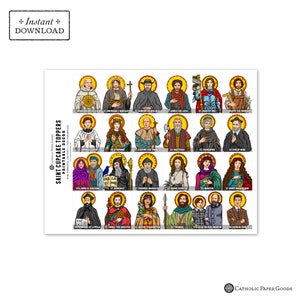 All Saints Day Cupcake Toppers: Catholic Party Decor (printable PDF) - Etsy