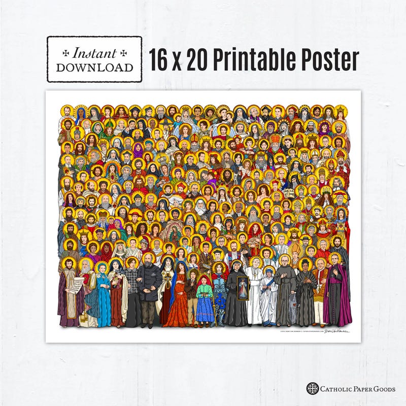 16x20 Art Print Catholic - Etsy