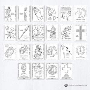Stations of the Cross Coloring Pages AND Lent Symbols Coloring Pages ...