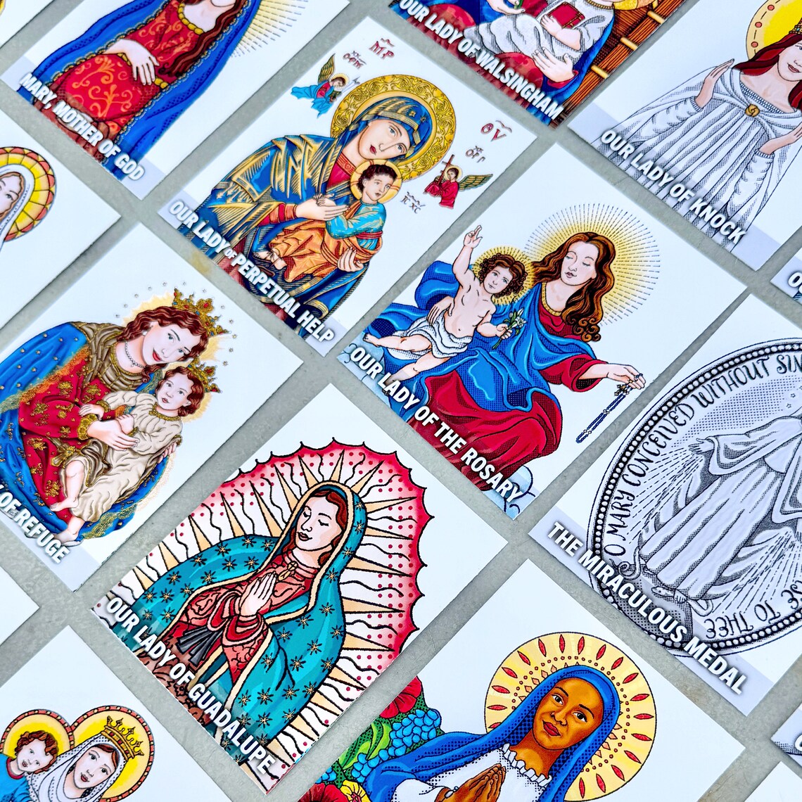 Marian Printable Bundle: Bingo, Trading Cards, Coloring Pages (PDF ...