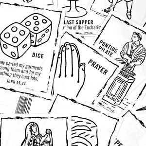 Stations of the Cross Coloring Pages AND Lent Symbols Coloring Pages ...