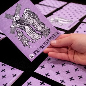 Stations of the Cross Memory Game for Lent, Lent Activity, Lent Game ...