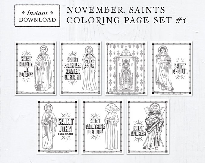 Coloring Pages - Catholic Paper Goods