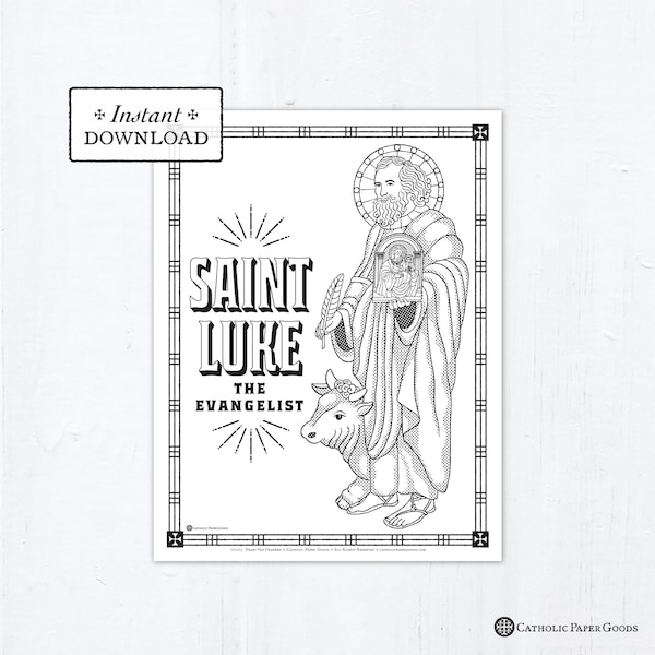 Luke Coloring Page - Etsy