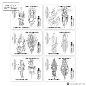 Marian Banners, Coloring Page Banners, Printable Banners, Printable ...