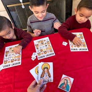 Advent Bingo Game Memory Game Advent Saints O Antiphons Advent Symbols ...