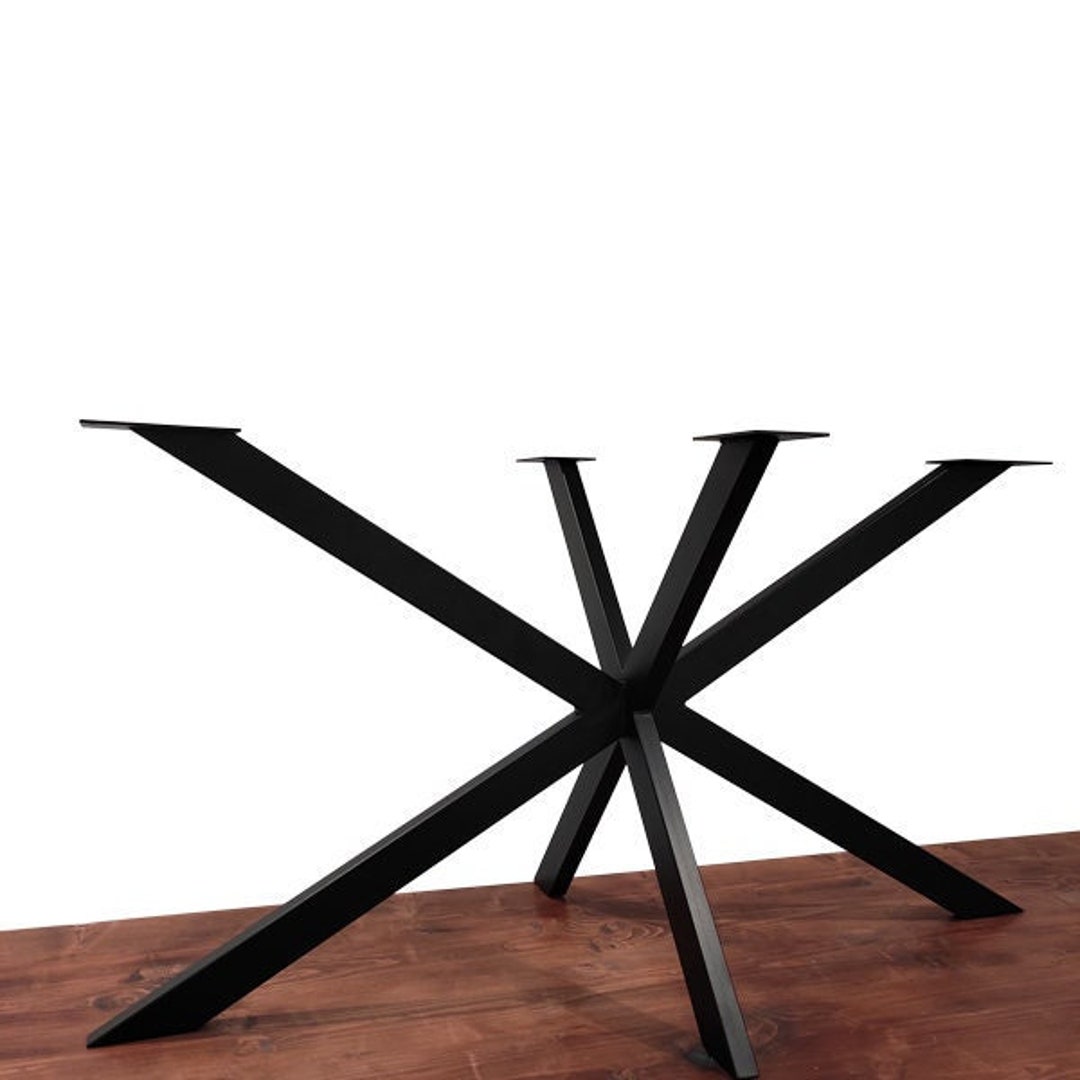 NAXOS Custom Table Stand Design mikado Central Foot X Design Metal Made ...