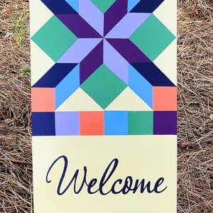 Welcome Entry Sign - Etsy