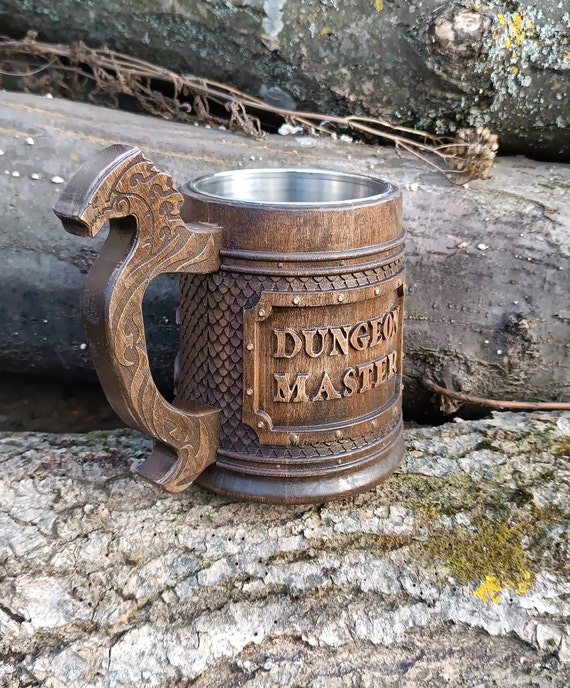 Wooden Beer Tankard Uk