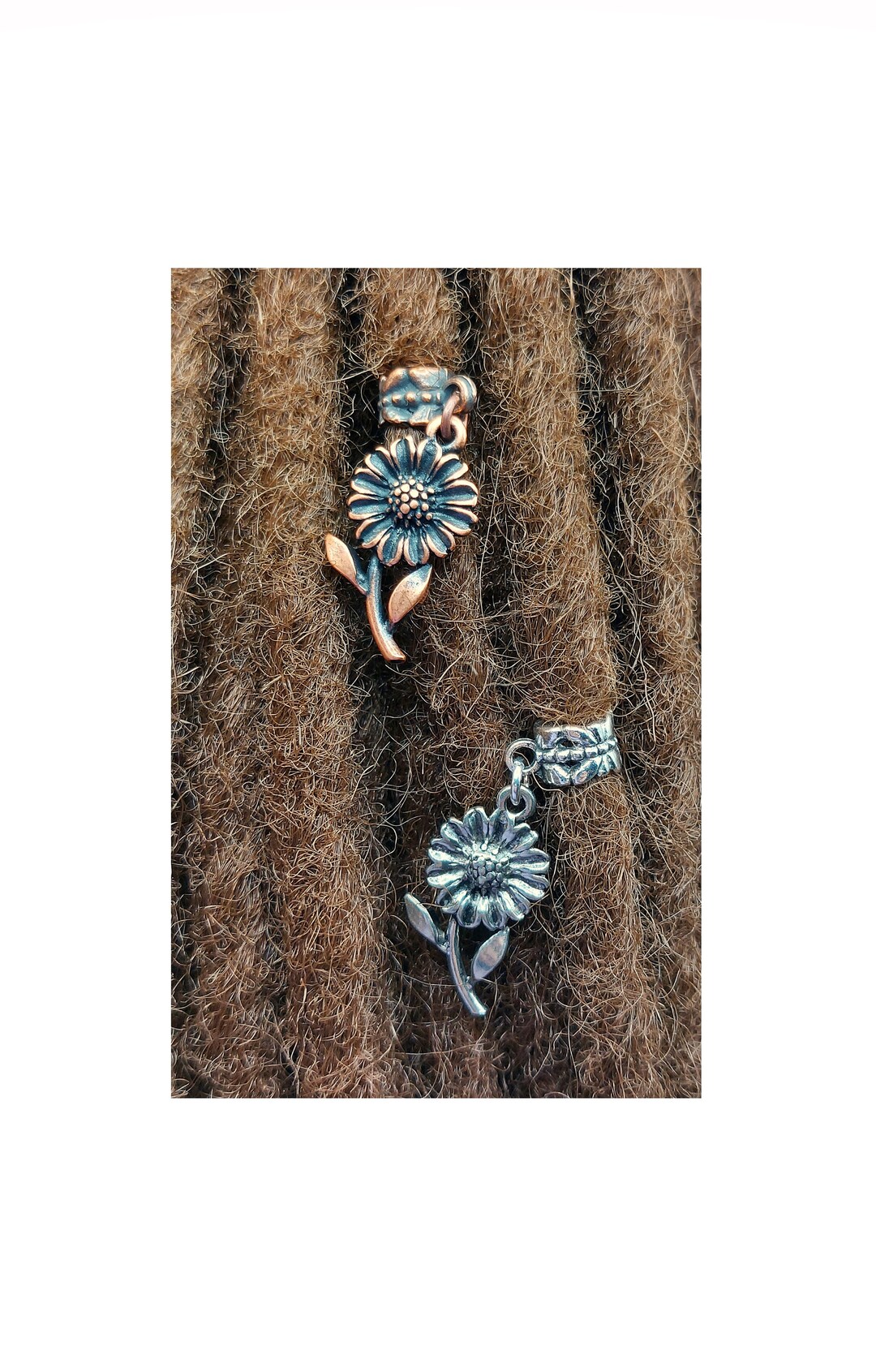 Sunflower Loc Cuff 5.5mm Hole, Silver Loc Jewelry, Copper Loc Beads ...