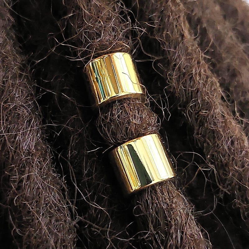 Wood Dreadlock Bead Set - Etsy