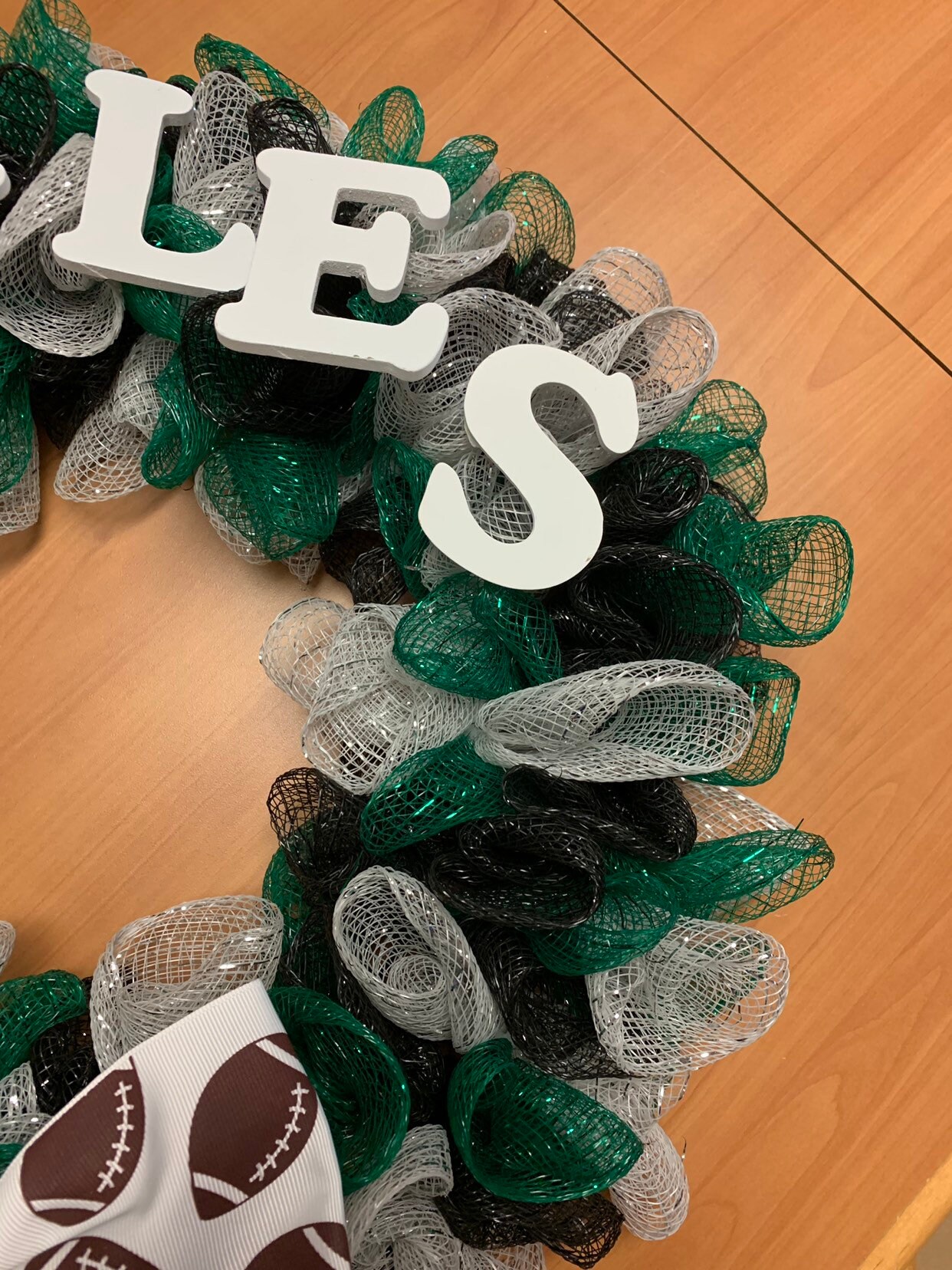 Philadelphia Eagles Football Wreath Sports NFL | Etsy