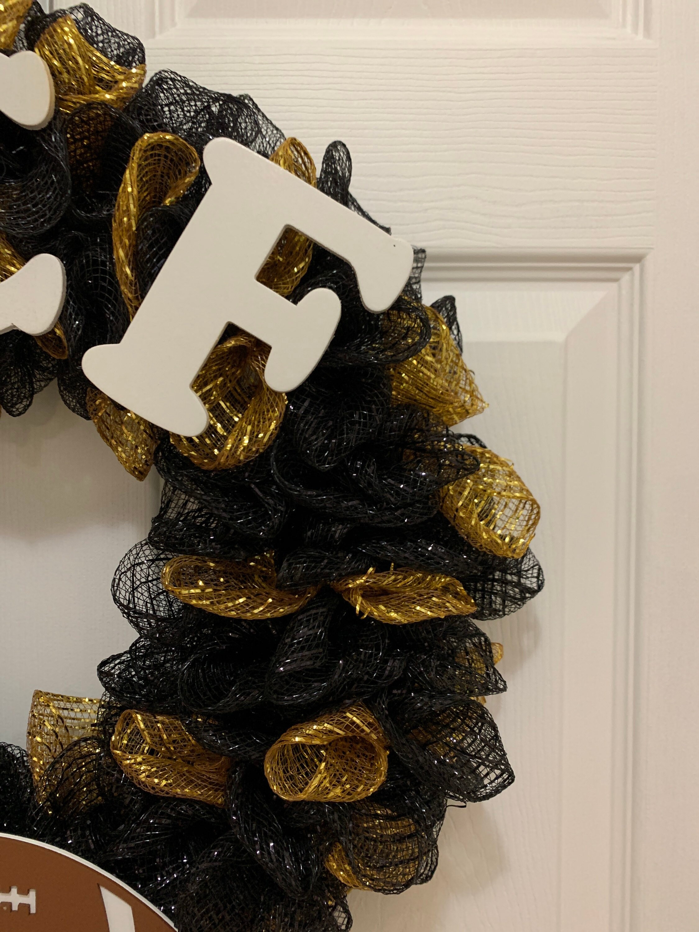 UCF Knights College Football Wreath - Etsy
