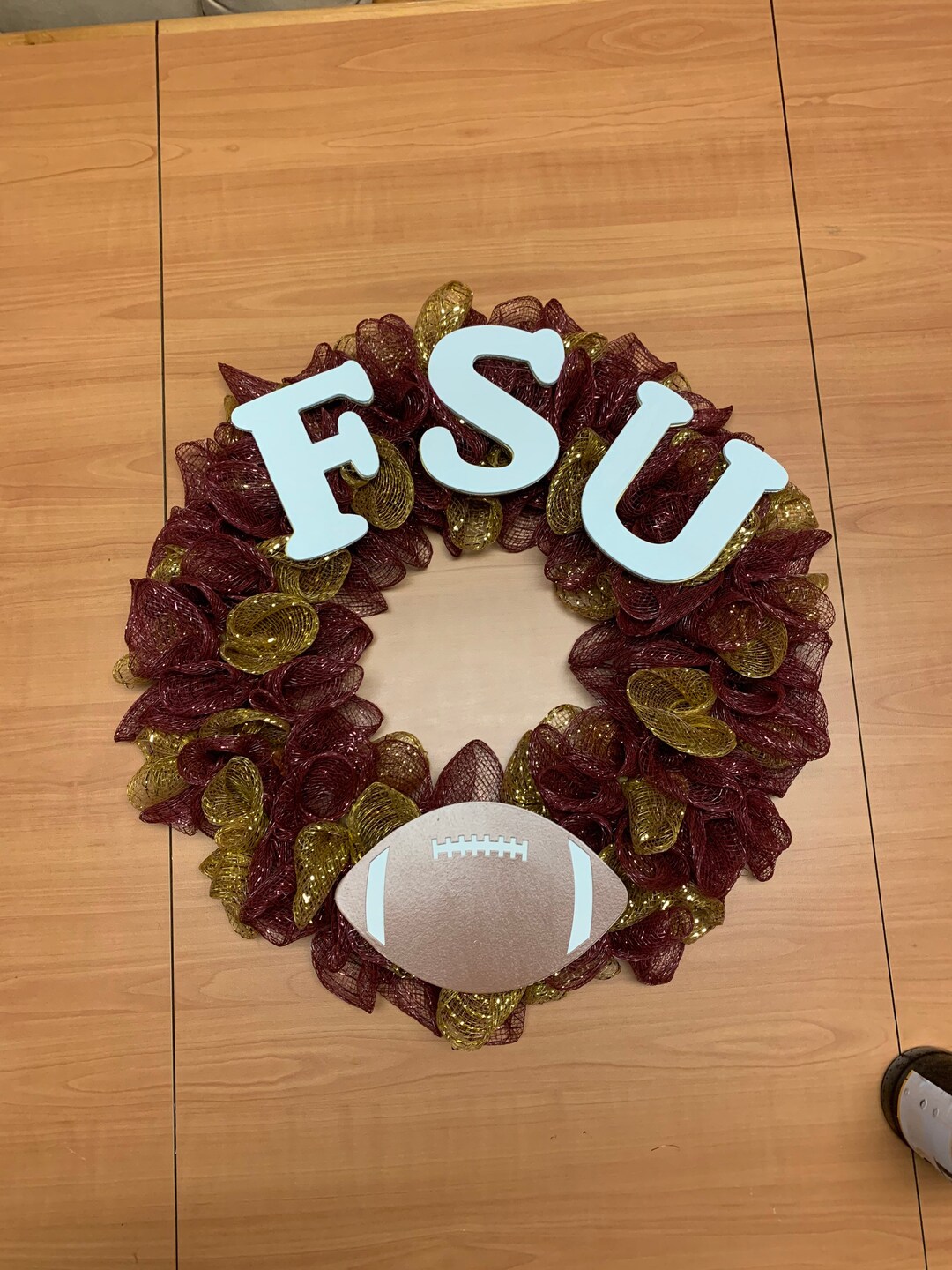 Florida State College Football FSU Seminoles Wreath Sports - Etsy
