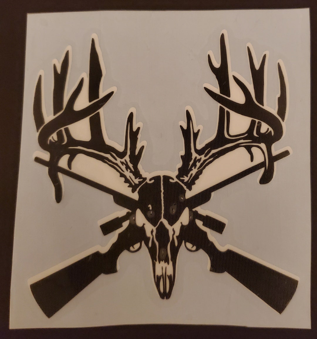 Vinyl Decal Deer With Guns Free Shipping - Etsy