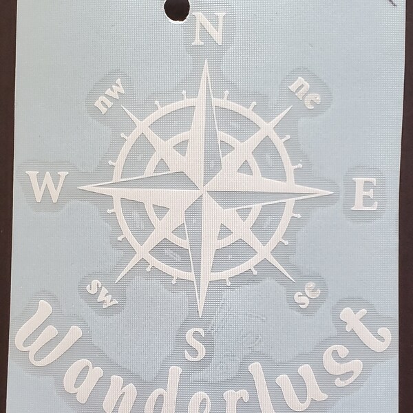 Wanderlust Decal - Etsy