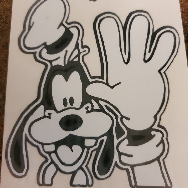 Goofy Decal - Etsy