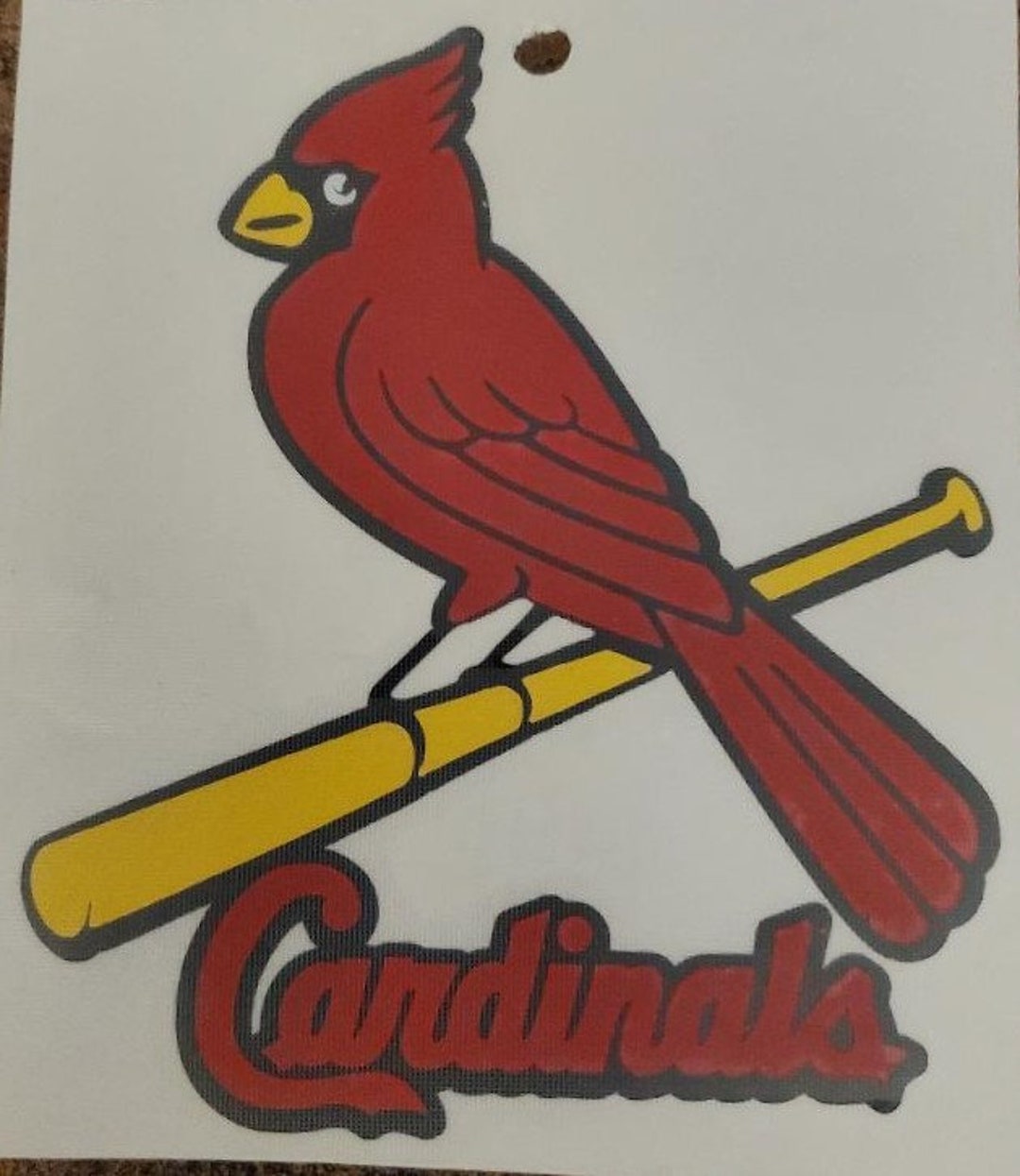 Vinyl Decal -st. Louis Cardinal - Free Shipping - Etsy