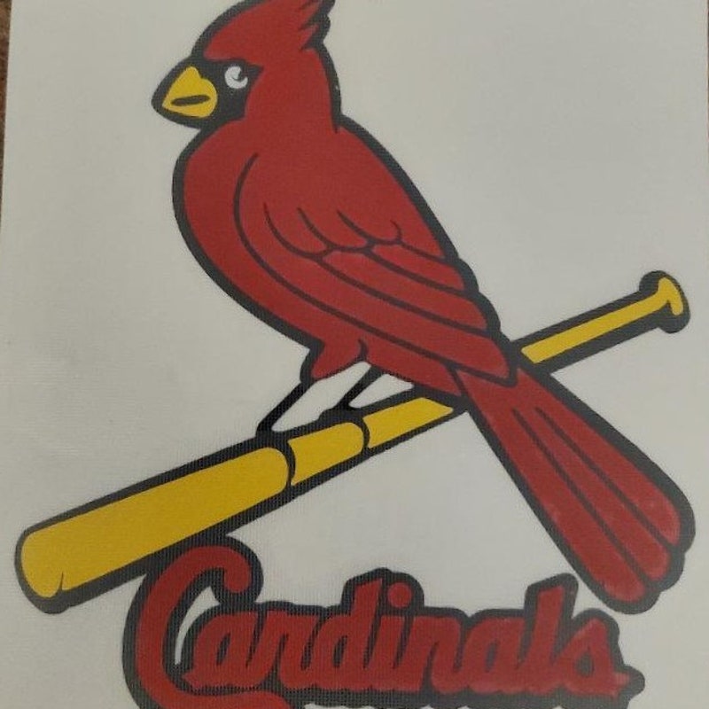Cardinal Decal - Etsy