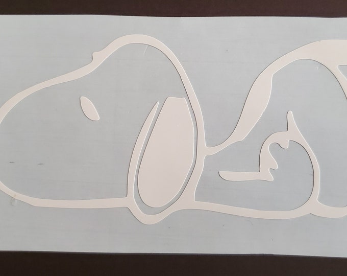 Winking Snoopy Decal, Snoopy Decal for Cars and Laptops - Etsy