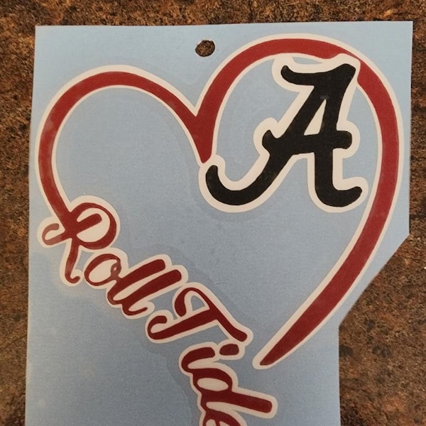 Alabama Roll Tide Decals - Etsy