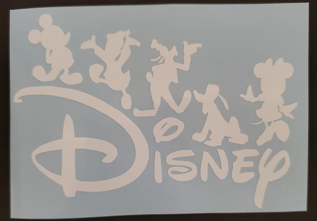Vinyl Car Decal - Disney Characters- Free Shipping - Etsy