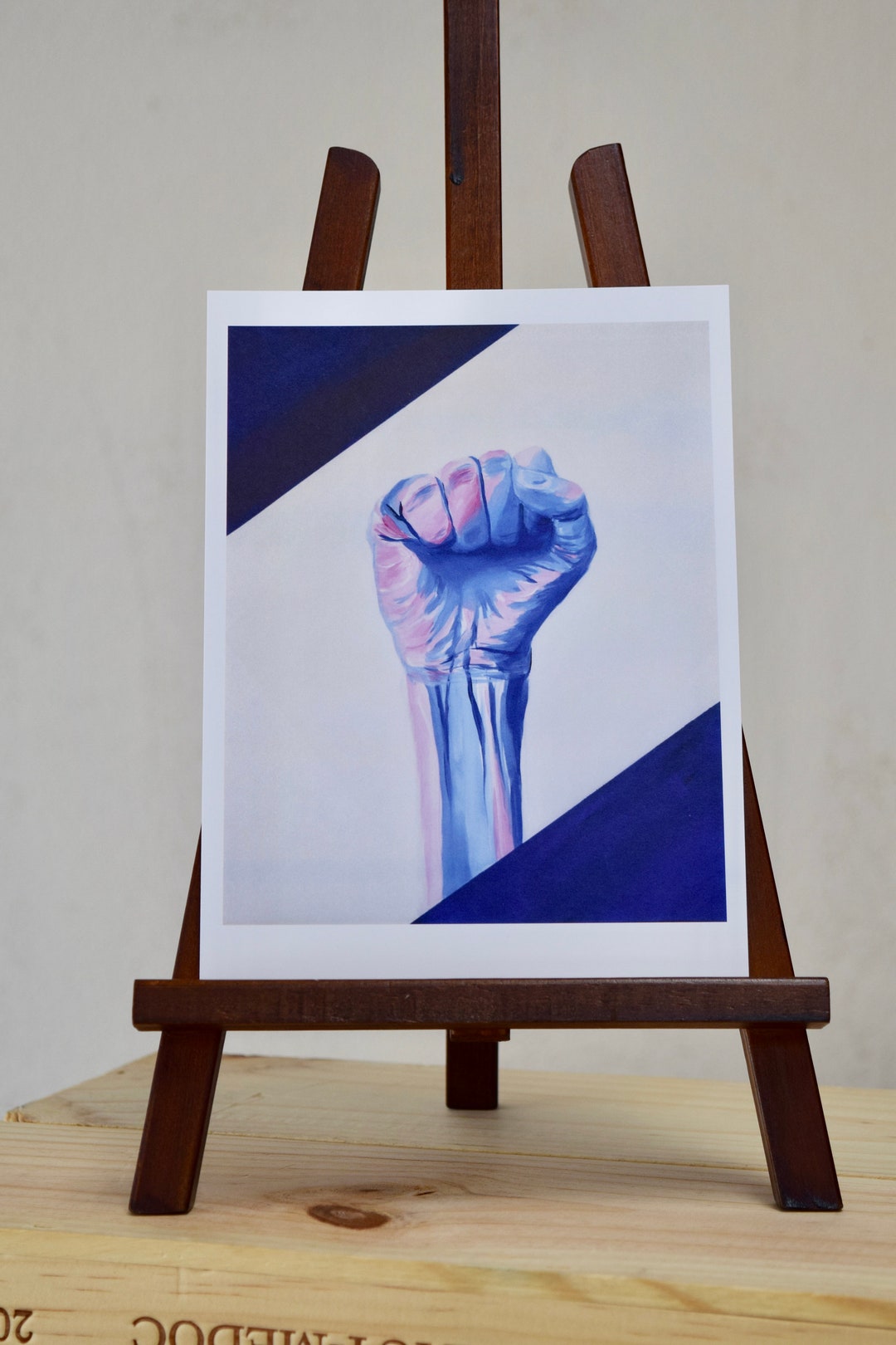Abstract Art Print Poster Transgender Resist Protest Art Trans Pride ...