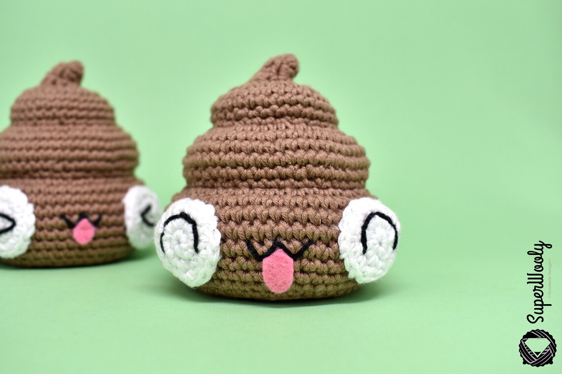 Poopy crochet pattern. Poopy pattern. Poo crochet. Poo | Etsy