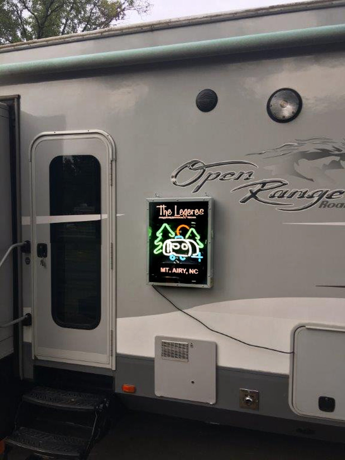 Personalized RV Camping Neon Sign Campground Travel Camper Trailer - Etsy