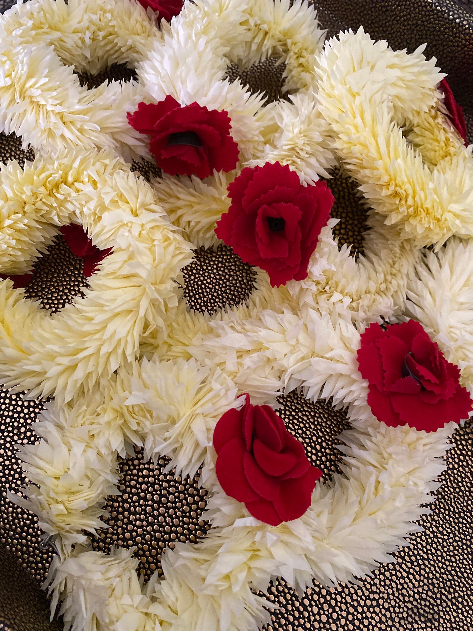 Pakistani Indian Bangladesi Wedding Flower Gajra/gajray Flower Bangles ...