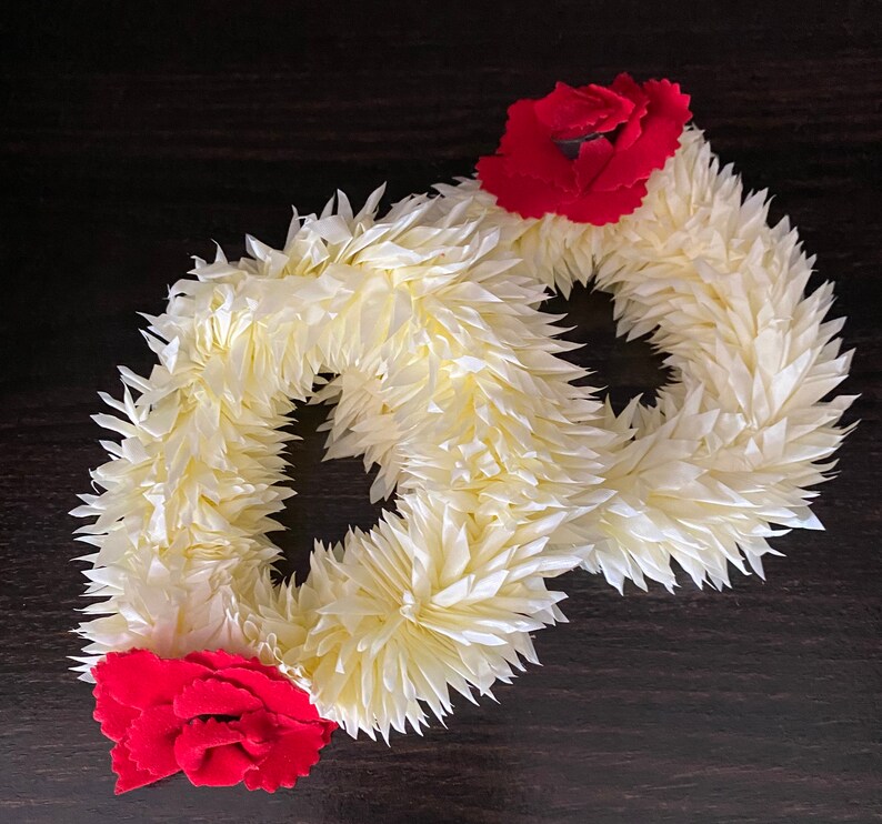 Pakistani Indian Bangladesi wedding flower gajra/gajray flower | Etsy