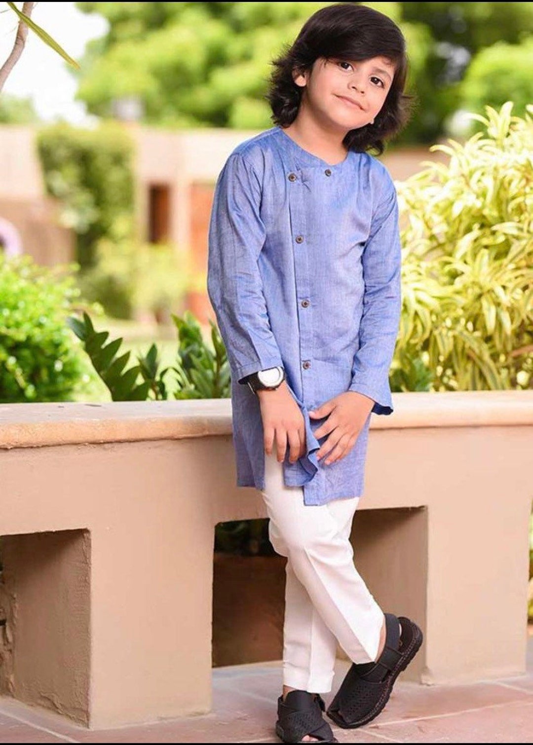 Pakistani Clothes Branded Kids Boys Eid Trendy Kurta Pajama/trouser ...
