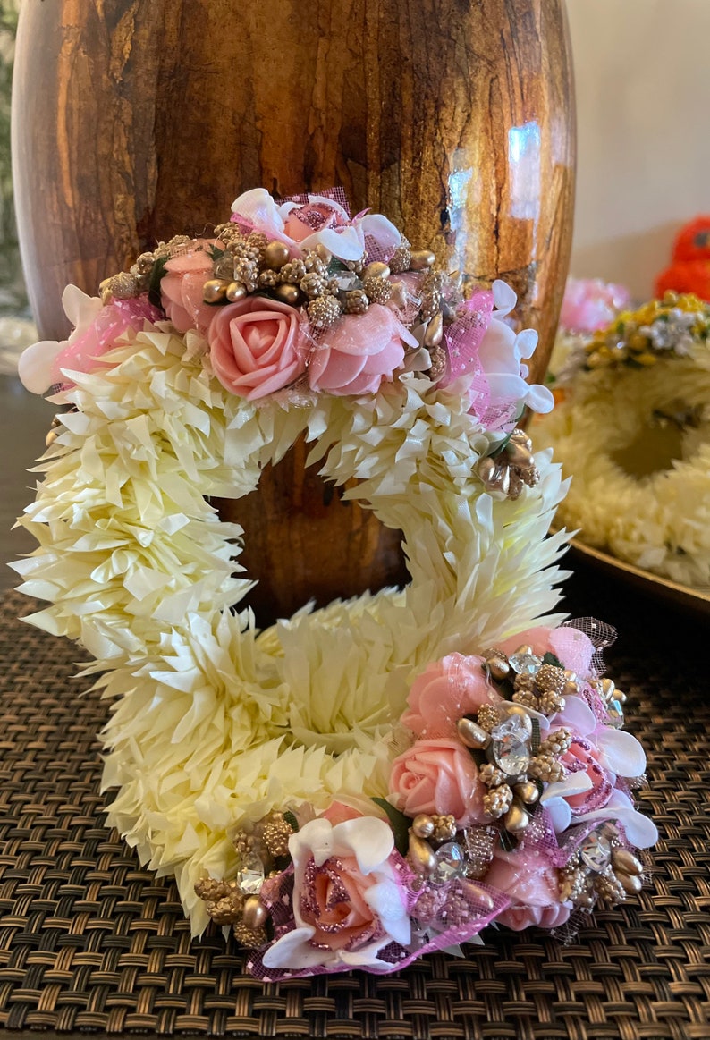 Pakistani Indian Bangladesi Wedding Flower Heavy Formal Gajra/gajray ...