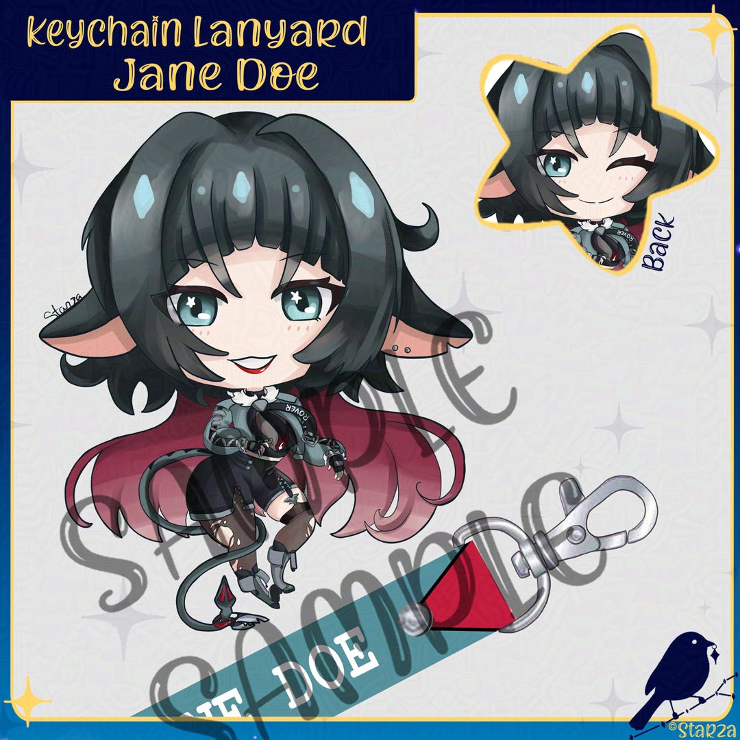 Zenless Zone Zero Jane Keychain - Etsy