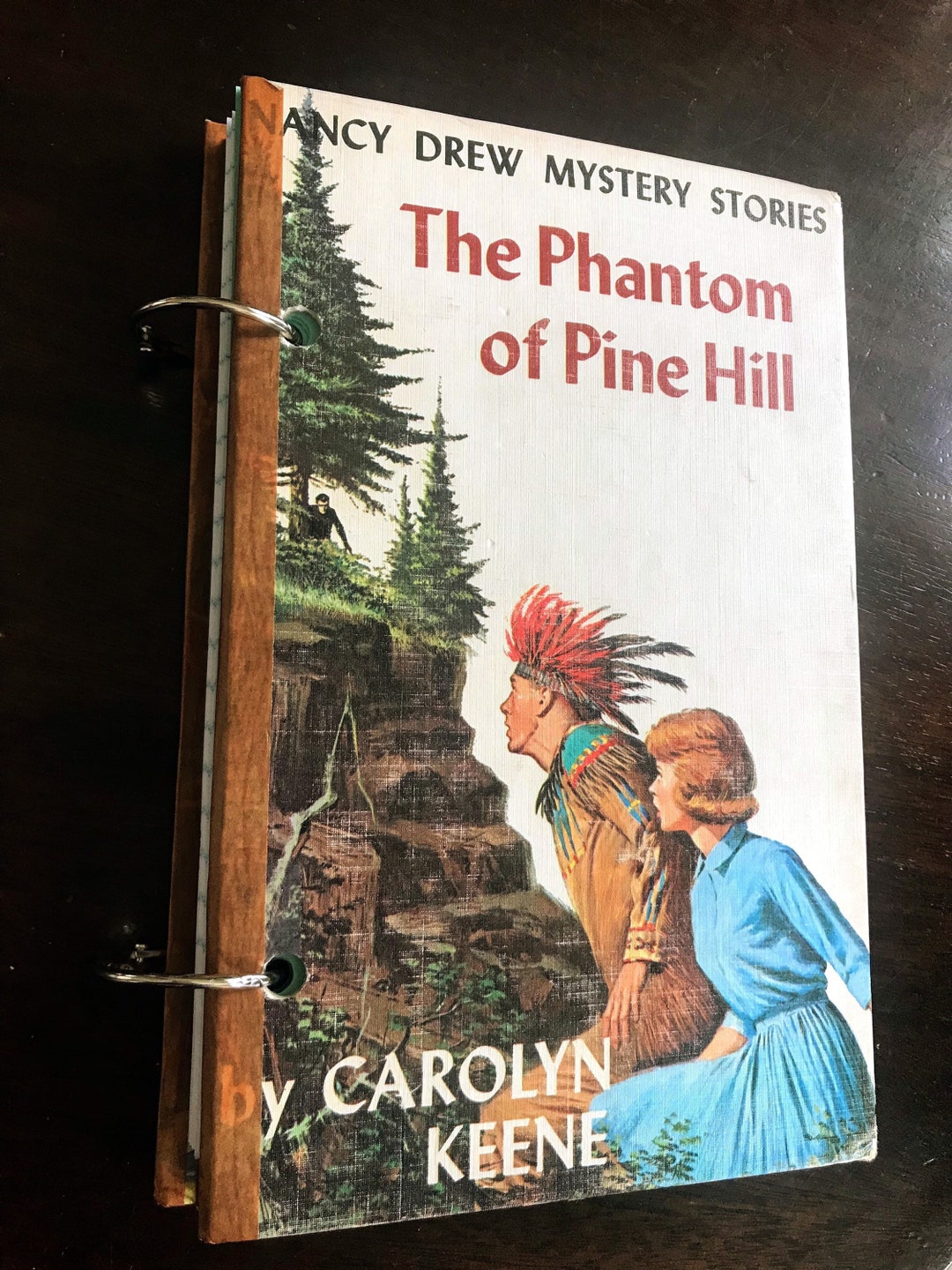 Vintage Nancy Drew Journal Sketchbook Up-cycled the Phantom of Pine ...