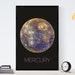 Mercury Print, Planet Prints, Mercury Photography, Mercury Wall Art ...