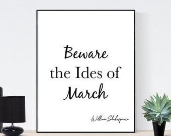 Ides of March Print | Etsy