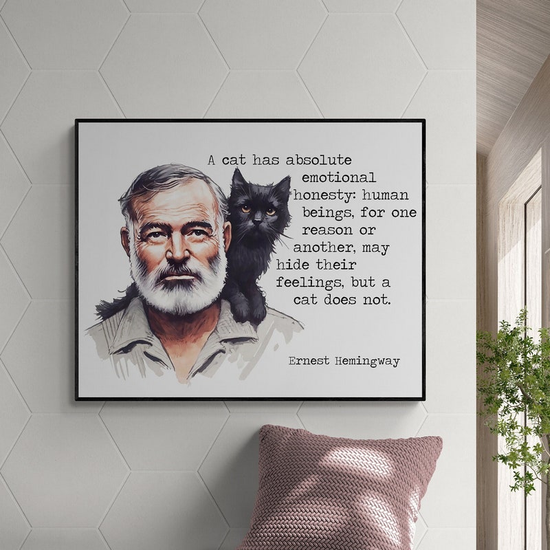 Motivational Cat Poster - Etsy
