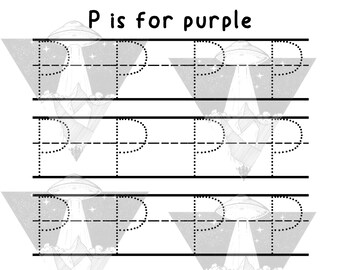 Purple Letter P - Etsy