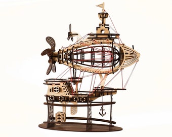 Fantasy Airship Model - Etsy