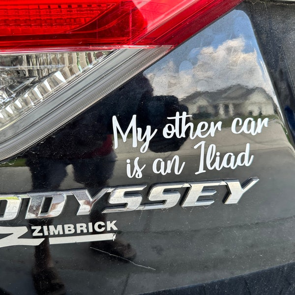 My Other Car is a Bumper Sticker - Etsy