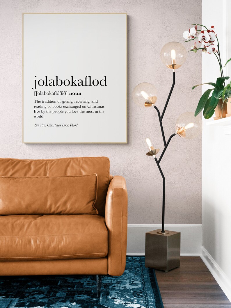 Jolabokaflod Christmas Book Flood Icelandic Holiday - Etsy