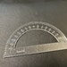 Custom Designed 6" Straight Edge Protractor | High Grade Acrylic ...
